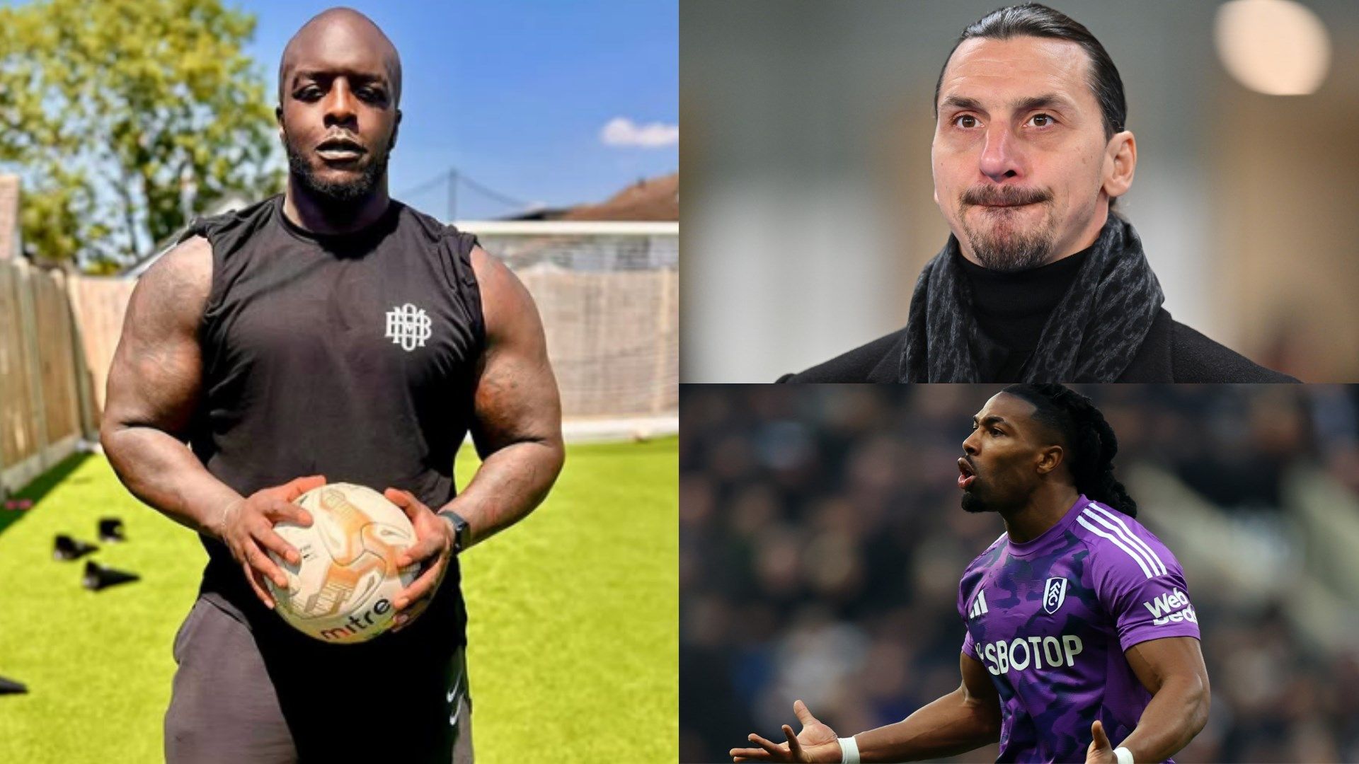 VIDEO: Adebayo Akinfenwa snubs Zlatan Ibrahimovic and Adama Traore as 'The Beast' makes ...